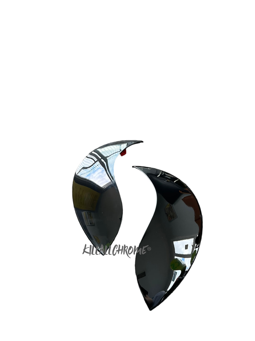 Angry Evil Eyes Covers R55 R56 R57 R58 Gloss Black or Matt Black Cooper ...