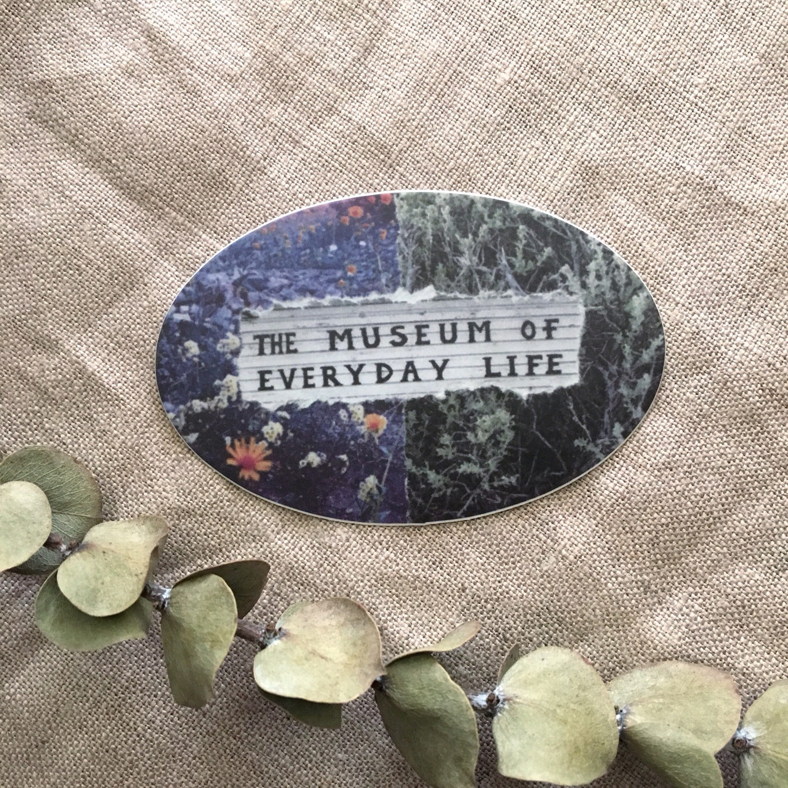 Museum of Everyday Life Vinyl Sticker // Water Bottle Laptop Decal ...