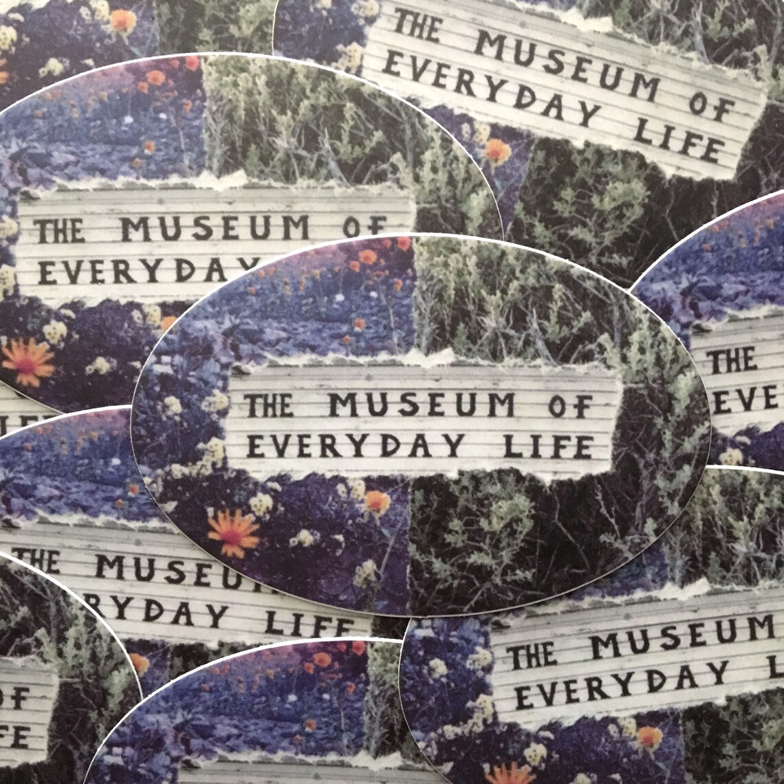Museum of Everyday Life Vinyl Sticker // Water Bottle Laptop Decal ...