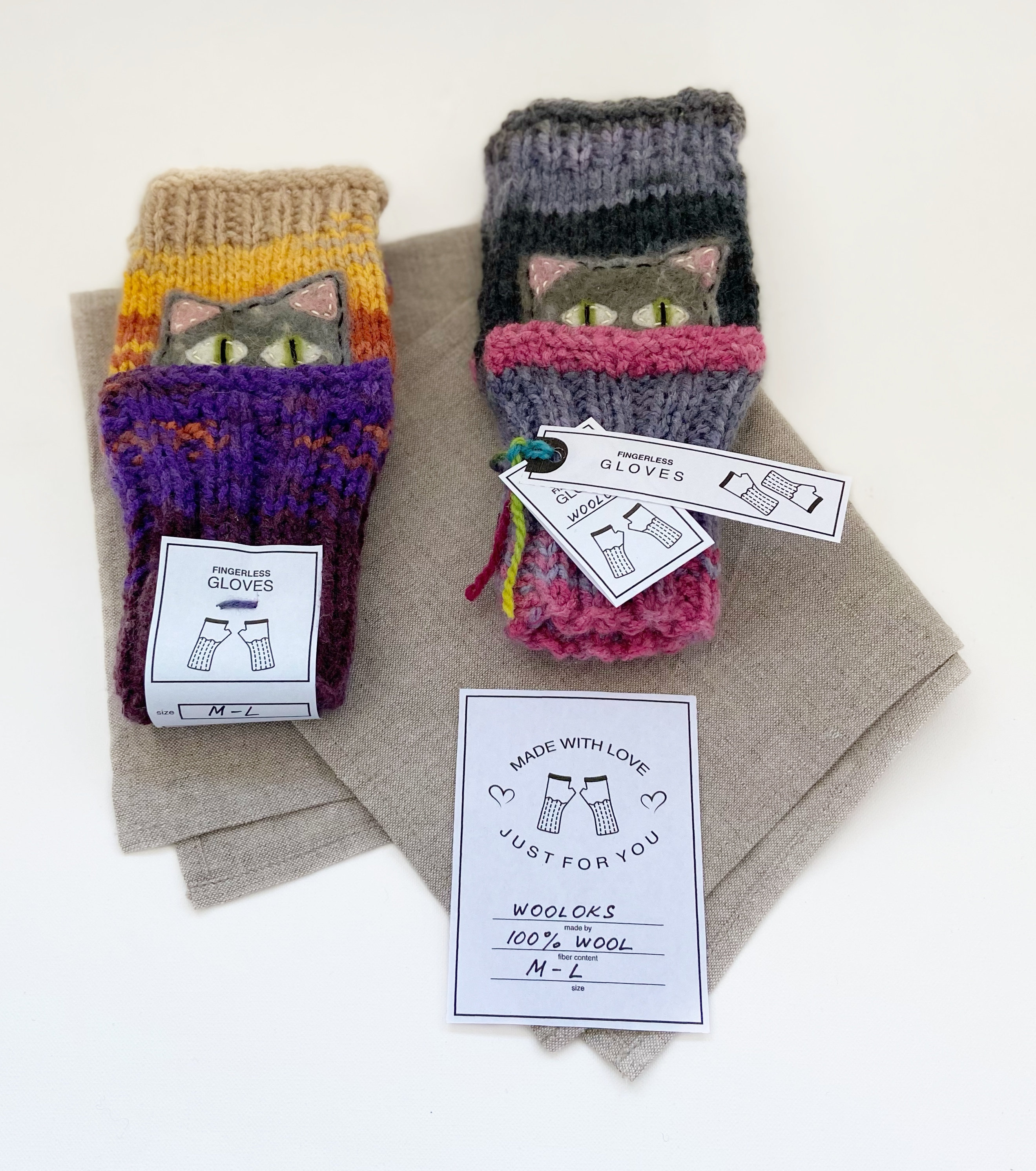 PRINTABLE Fingerless Gloves TAGS and Cards, TAGS for Handmade ...