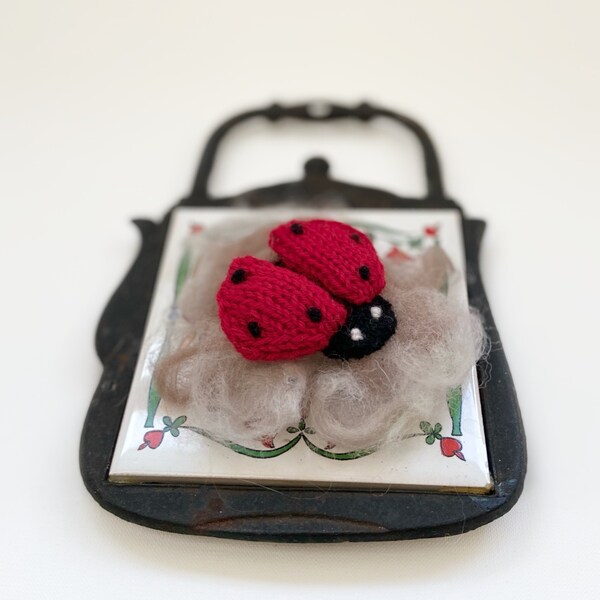 Knit Ladybug - Etsy