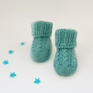 BABY SOCKS Knitting Pattern, Step-by-step Photo Tutorial, Perfect for ...