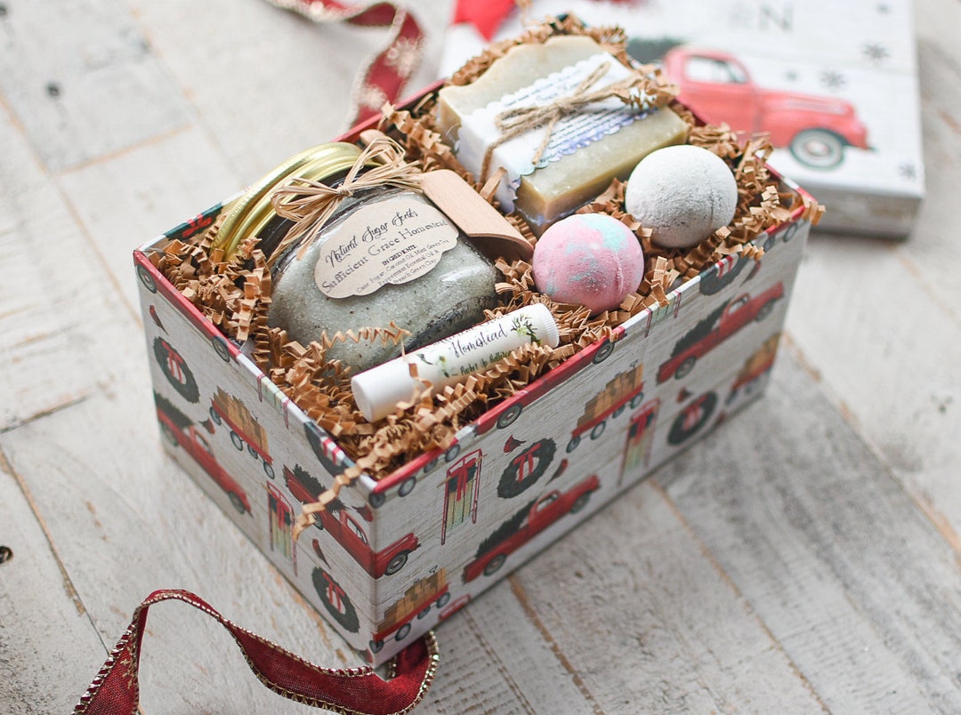 Personalized Spa Gift Set, Secret Santa Soap Gift for Her, Teacher ...