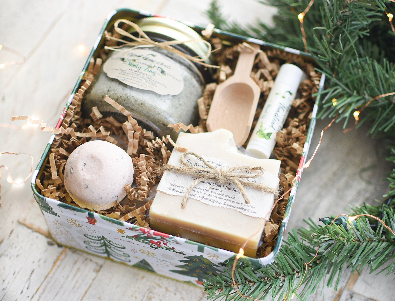 Natural Custom Spa Gift Set / Soap Gift / Relaxation Gift Box ...