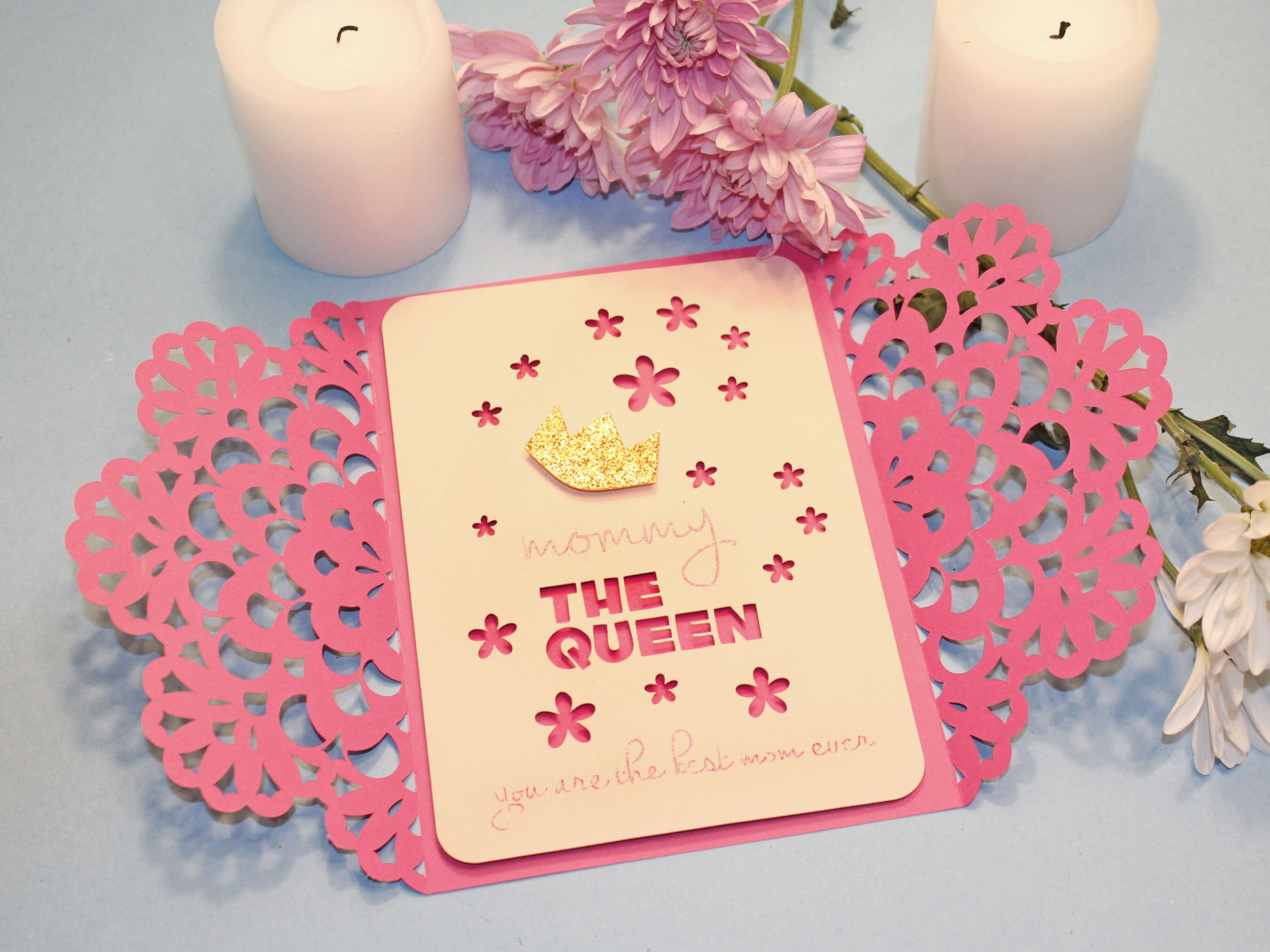 Lace card Folder SVG cut file for Cricut Works with 5x7 card | Etsy