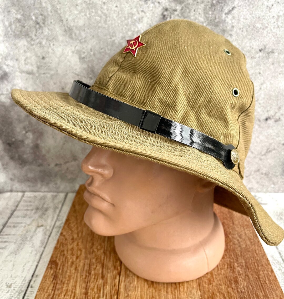 New Afghanka Soviet Army Panama Afghanistan Desert Type Military Hat ...