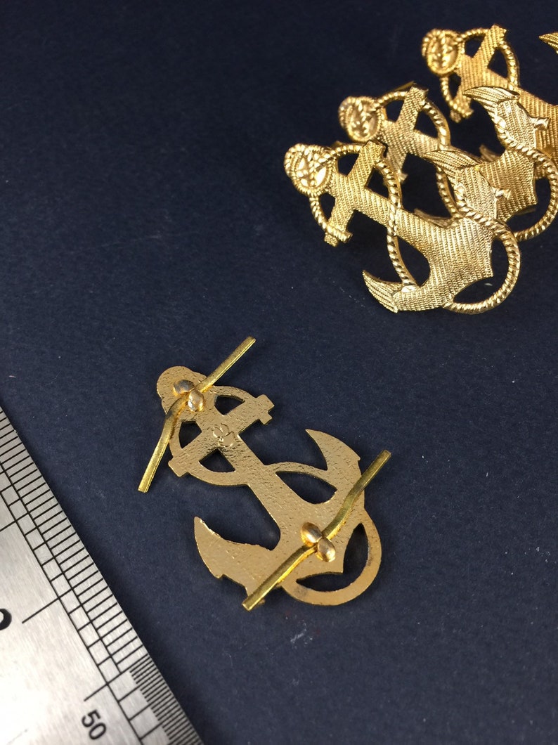 Soviet Navy Cockade Anchor vintage Soviet Military Uniform - Etsy