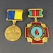 Chernobyl Medal -CHERNOBYL LIQUIDATOR Medal+badge "for Eliminating the ...