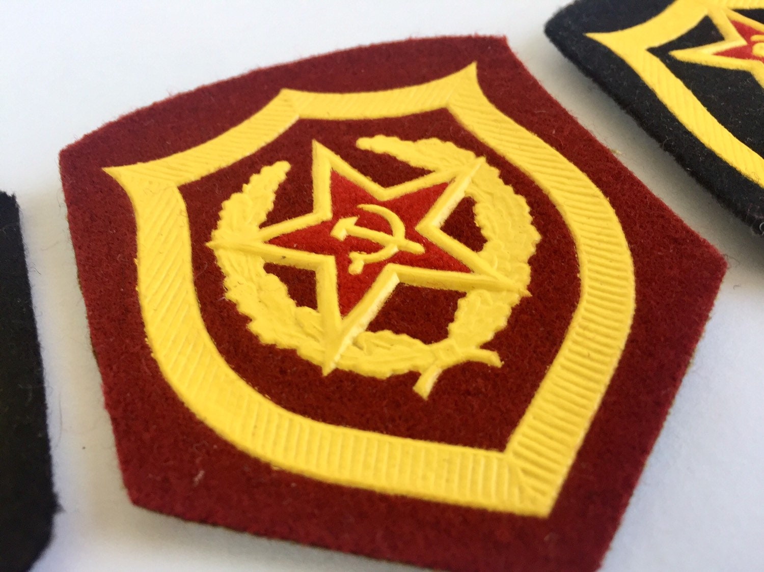 Set of 5 Military Patches Vintage Soviet Combat Arm Patches | Etsy