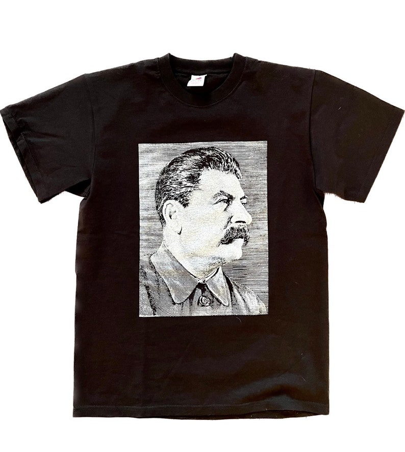 STALIN T-shirt Joseph Stalin Soviet Chif 1 Black Gift for Him - Etsy