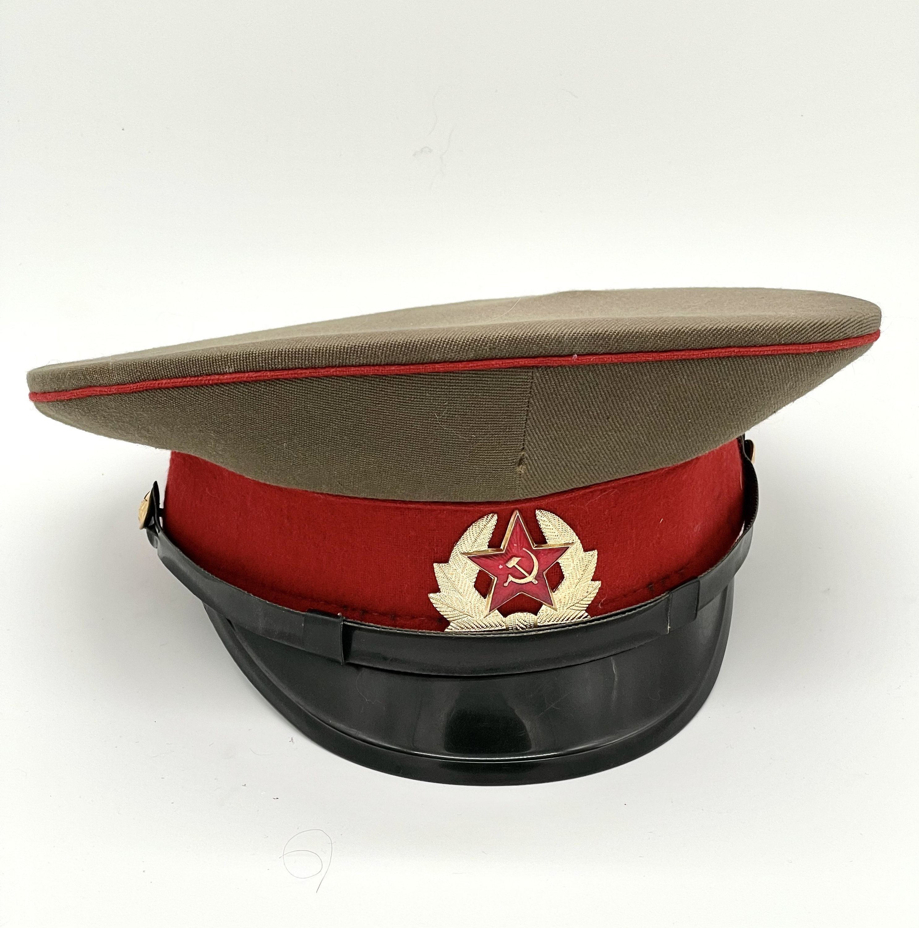 Soviet Army Visor Cap High Rank Officer Military Red Army - Etsy