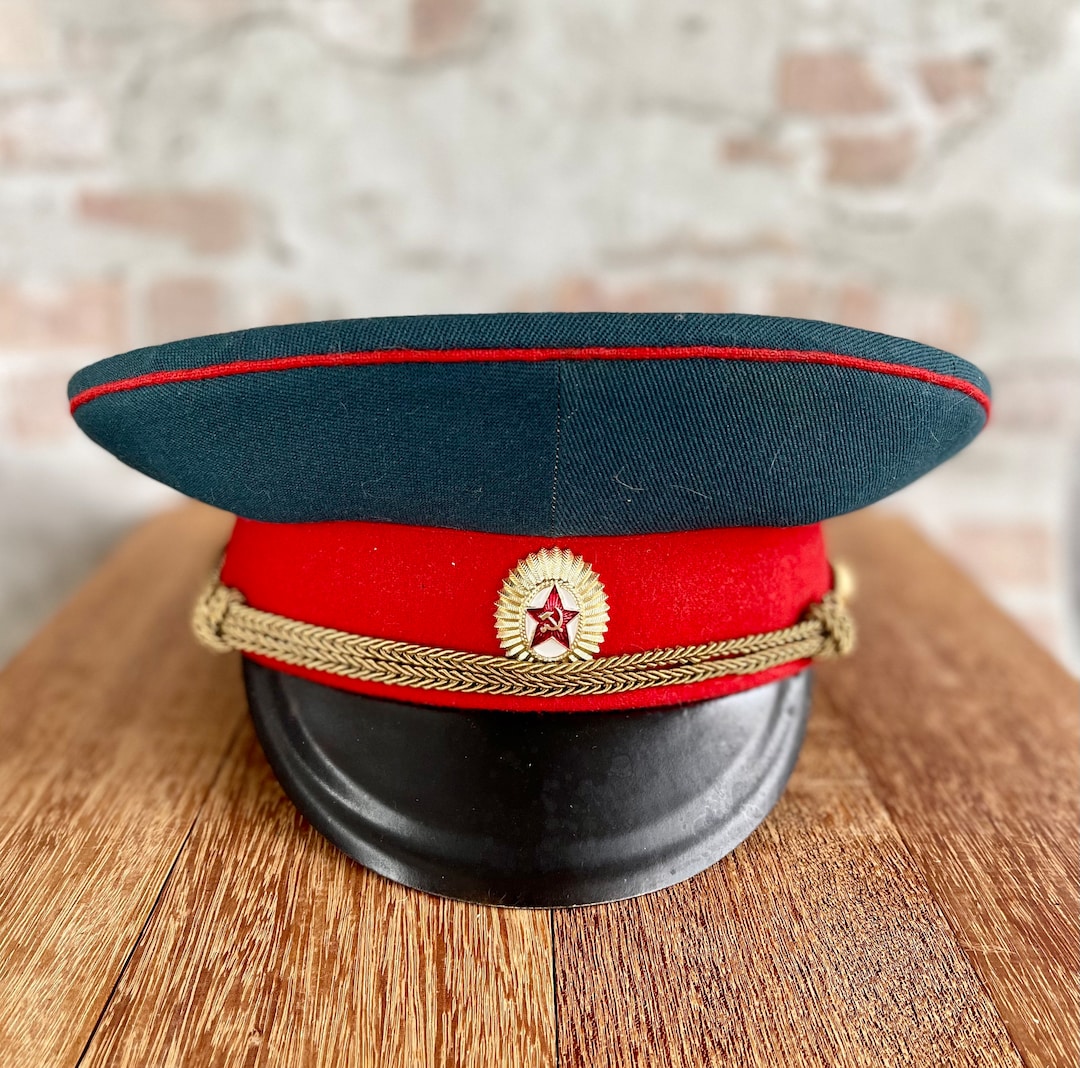 1975 г. Новая фуражка Советской Армии военная шапка высшего - Etsy