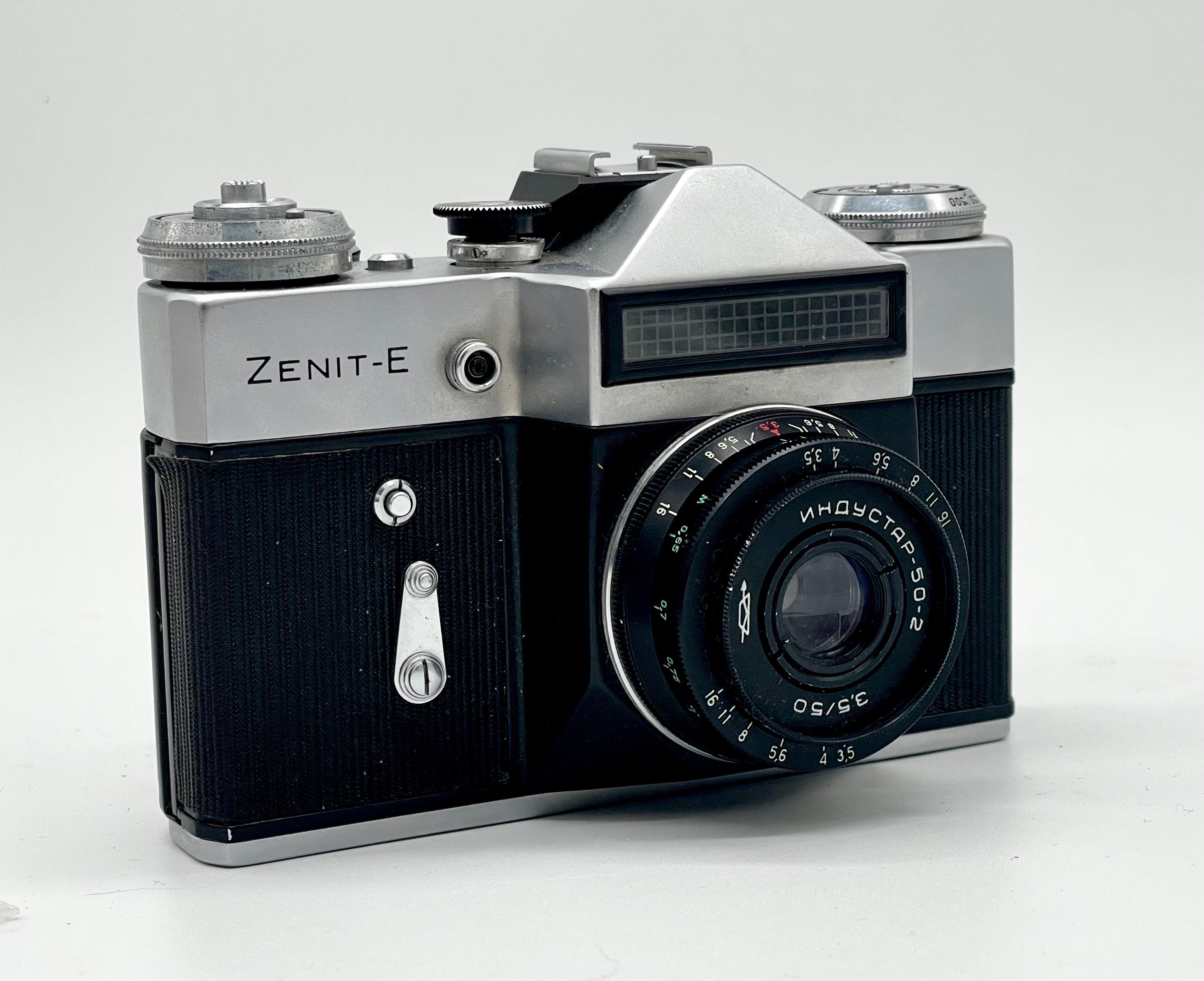 Vintage Soviet Reflex SLR Camera Zenit E & Industar 50-2 - Etsy