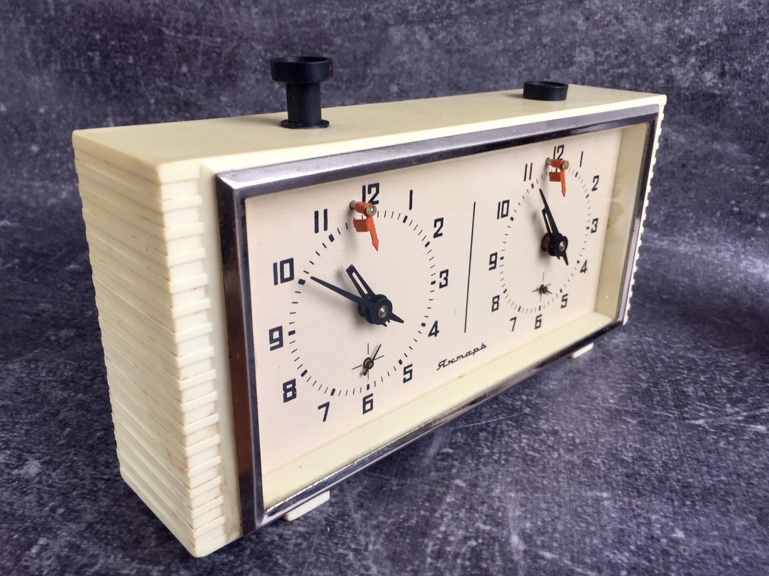 Vintage Chess Clock Jantar Soviet Rare Edition Chess Set Board - Etsy