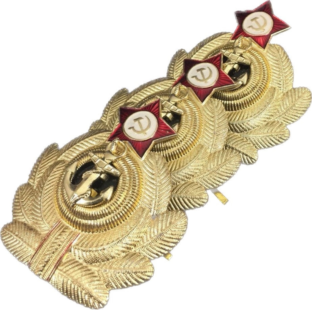 Soviet Military Navy Army Badge Cap Hat Ship Submarine USSR Set of 3 - Etsy