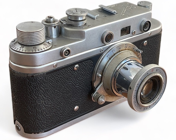 Rare Zorki C Soviet Film Camera Rangefinder 35 Mm USSR Copy Leica Lens ...