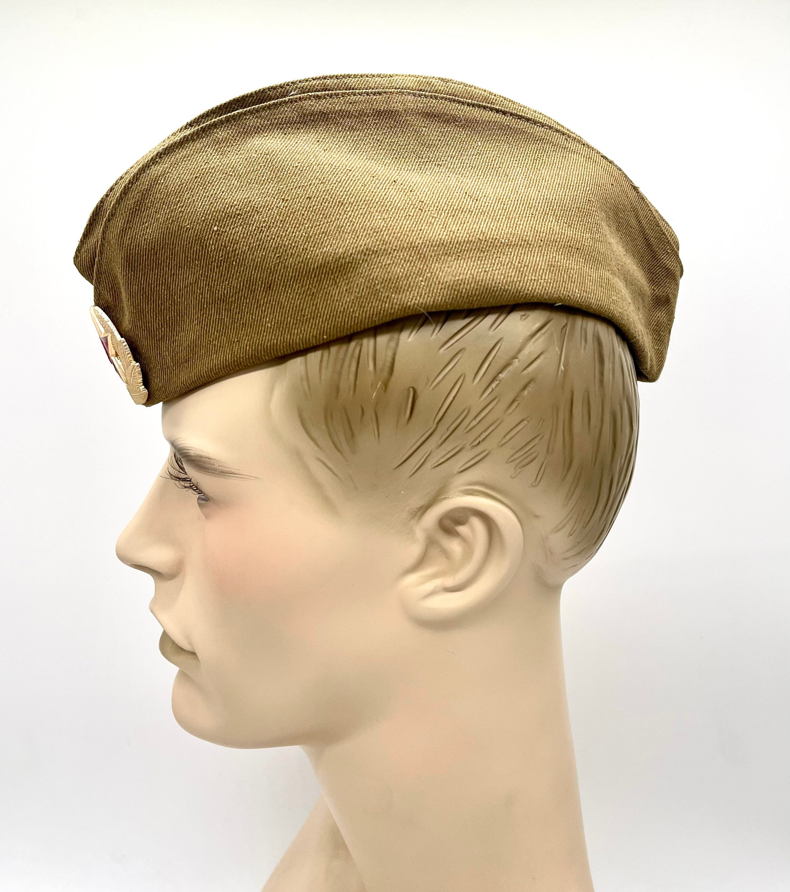 Soviet Soldier Forage - Cap, Garrison Cap - Military , Red Army, USSR ...
