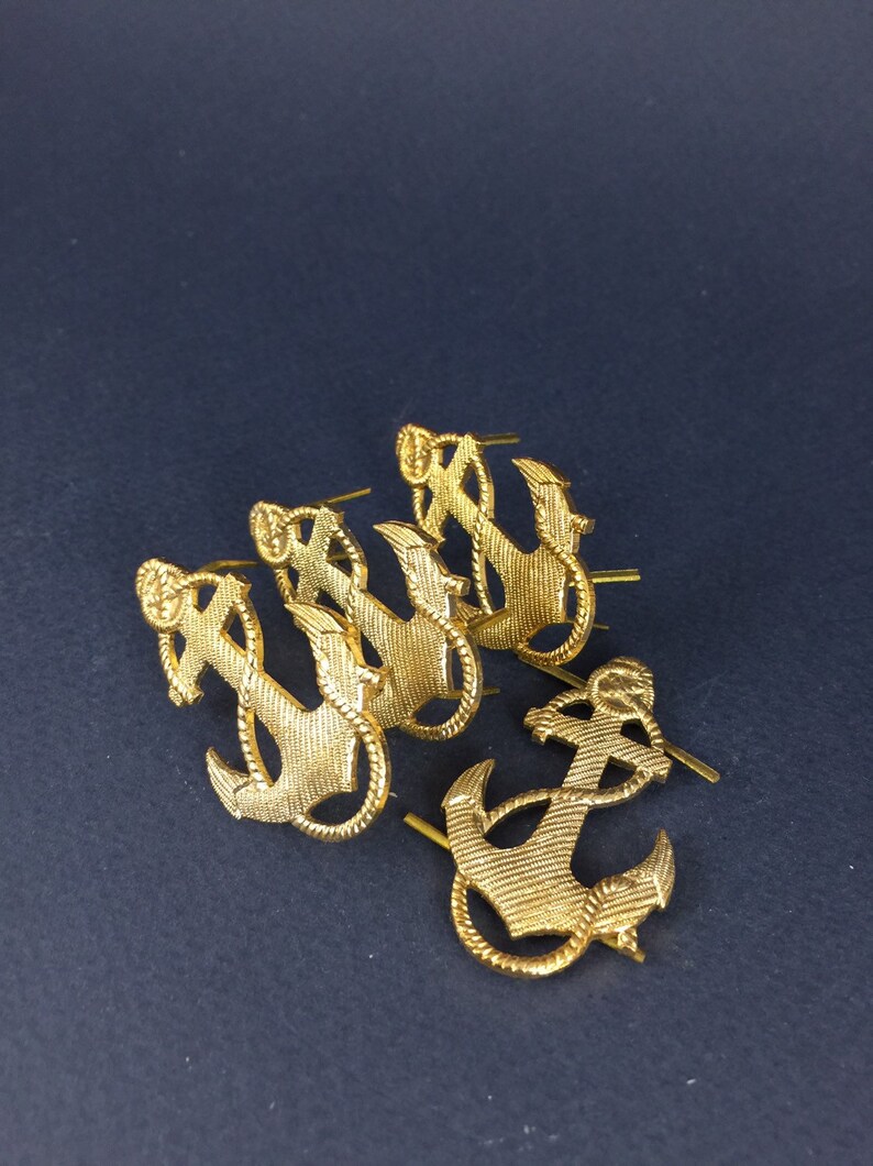 Soviet Navy Cockade Anchor vintage Soviet Military Uniform - Etsy