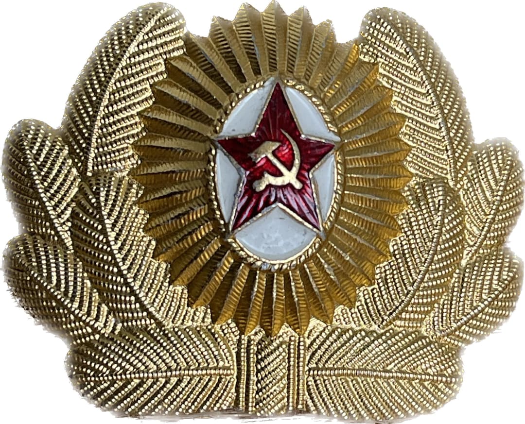 Soviet Military Army Badge Hat Cap Aviation Airborne Officers Cockades ...