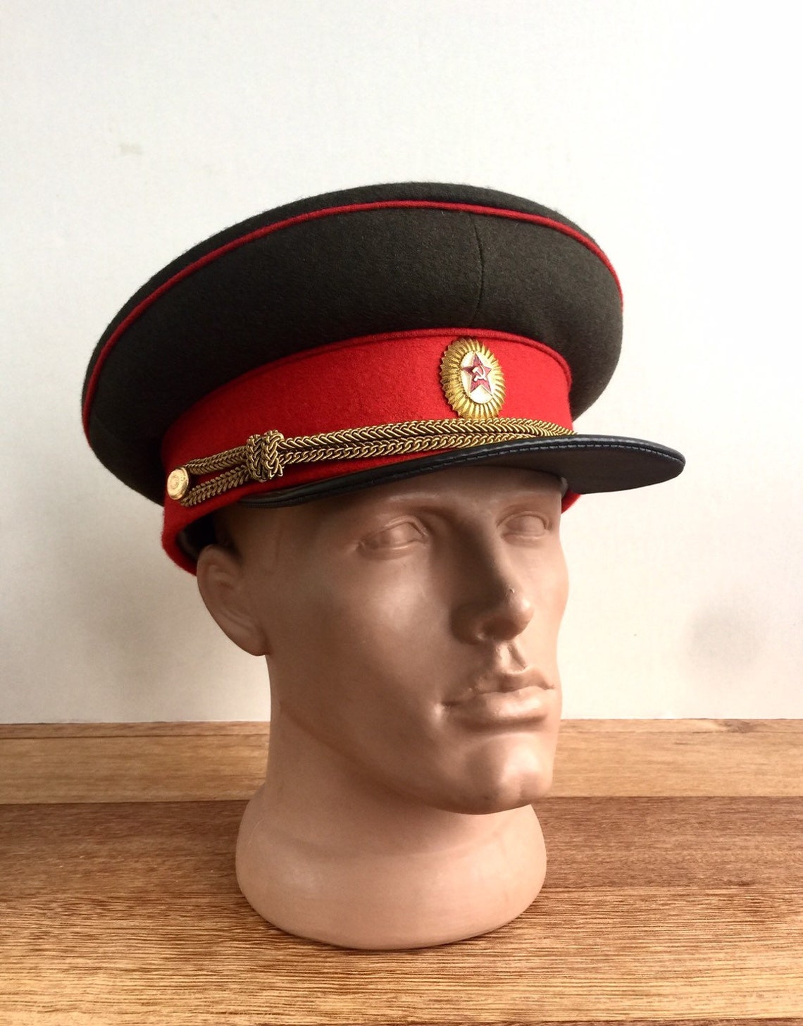 Soviet Military Hat Soviet Officer Visor CapWWll Commander | Etsy