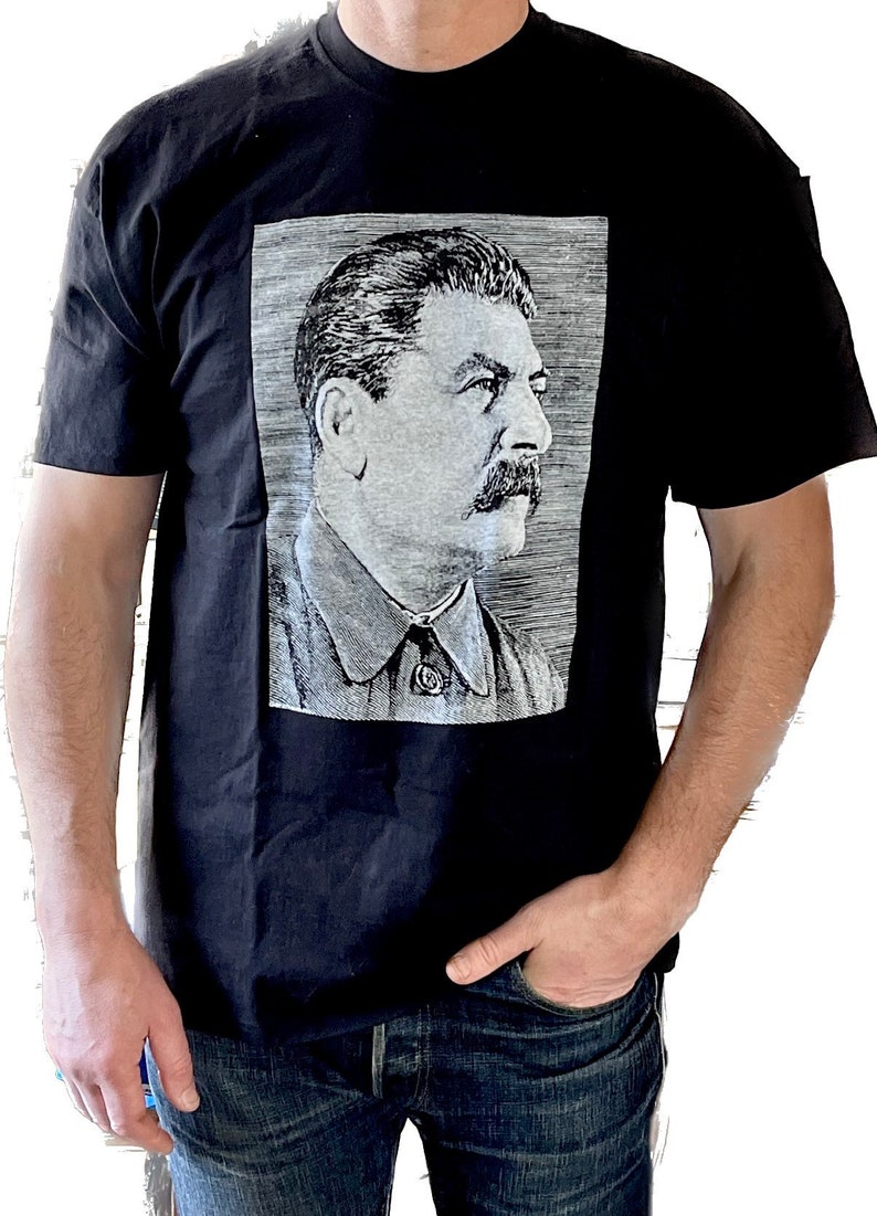 STALIN T-shirt Joseph Stalin Soviet Chif 1 Black Gift for Him - Etsy