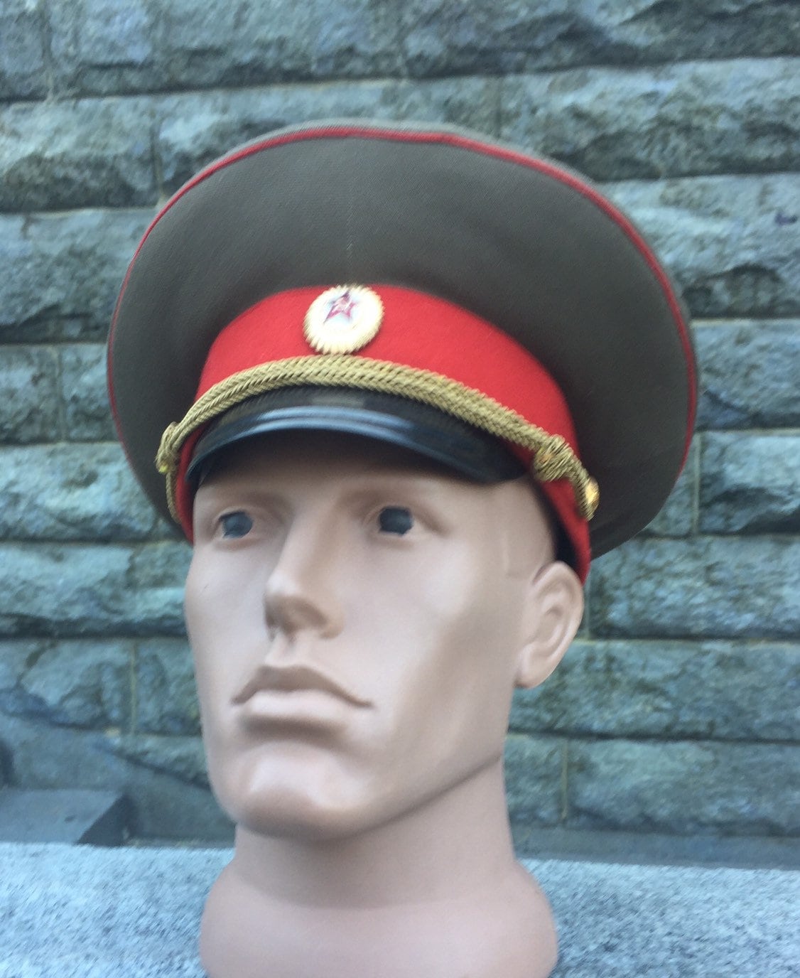 Militaria Collectibles Authentic Officers Cap Old Vintage Soviet ...