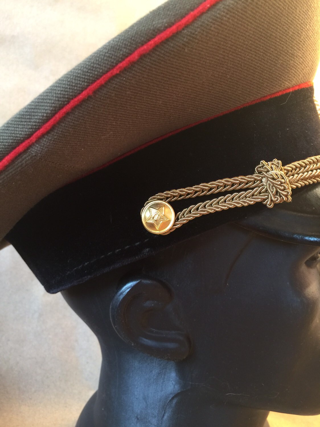 Soviet Army Cap Authentic Officers Capred Armysize 59 USSR | Etsy