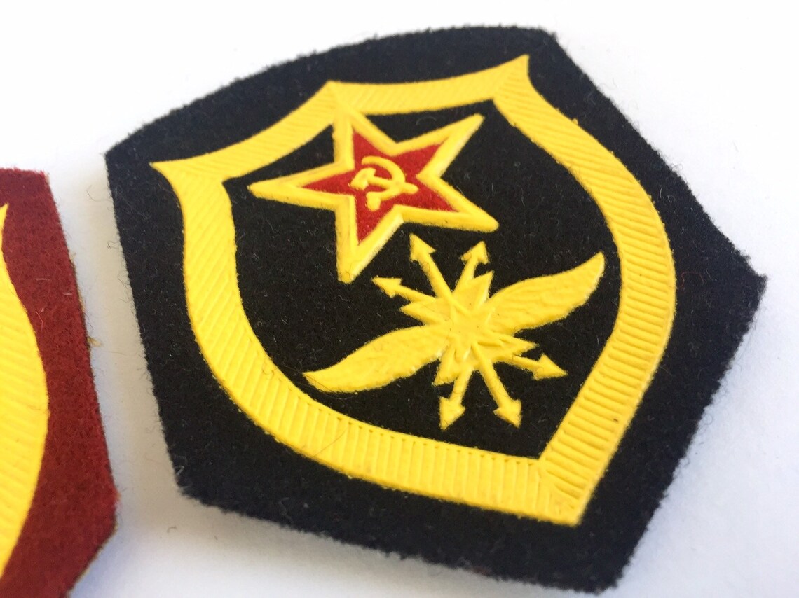 Set of 3 Military Patches Vintage Soviet Patches Combat | Etsy