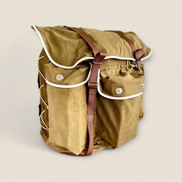 Vintage Canvas Backpacks - Etsy