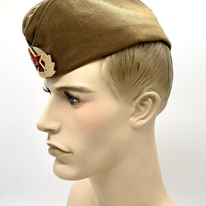 Soviet Soldier Forage - Cap, Garrison Cap - Military , Red Army, USSR ...