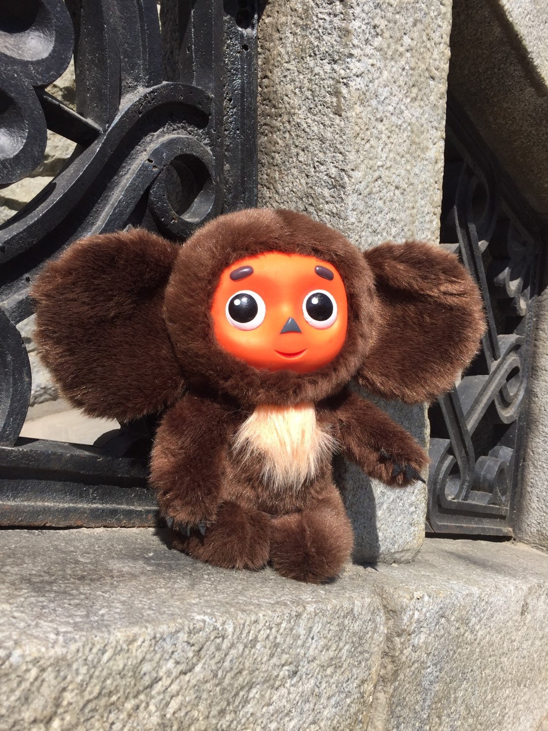 Large Cheburashka Vintage Soviet Plush Toy-104' 26cm - Etsy