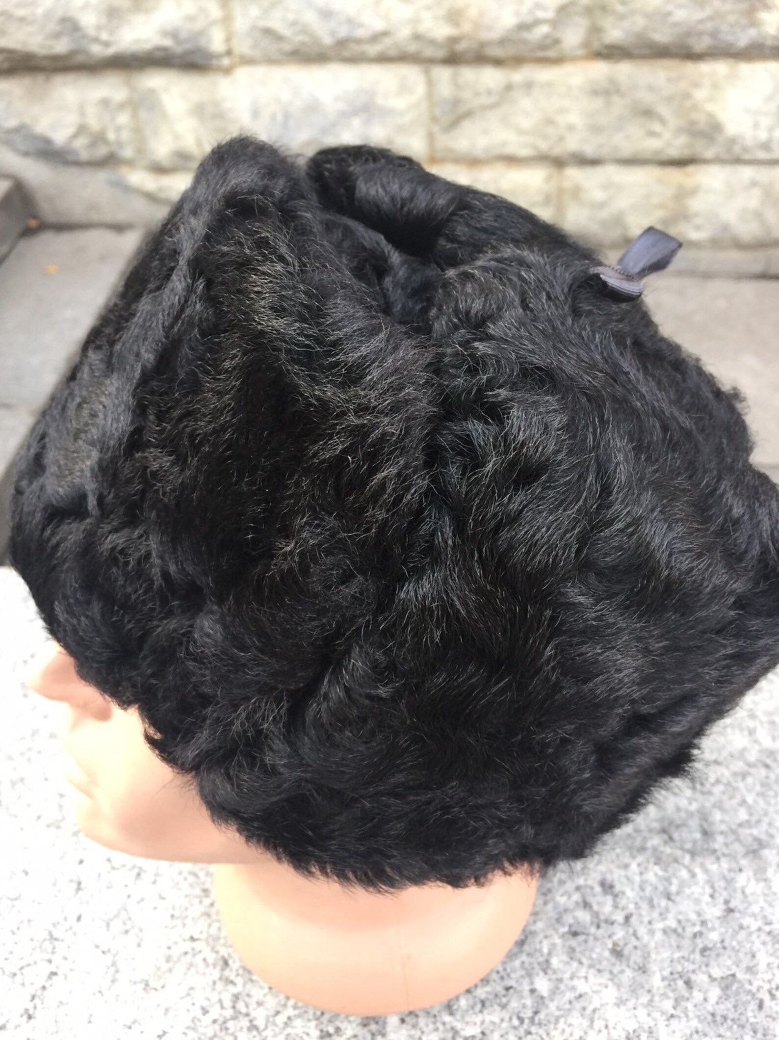 Soviet Army Hat- Authentic Officer's Fur Hat Persian Lamb Red Army ...
