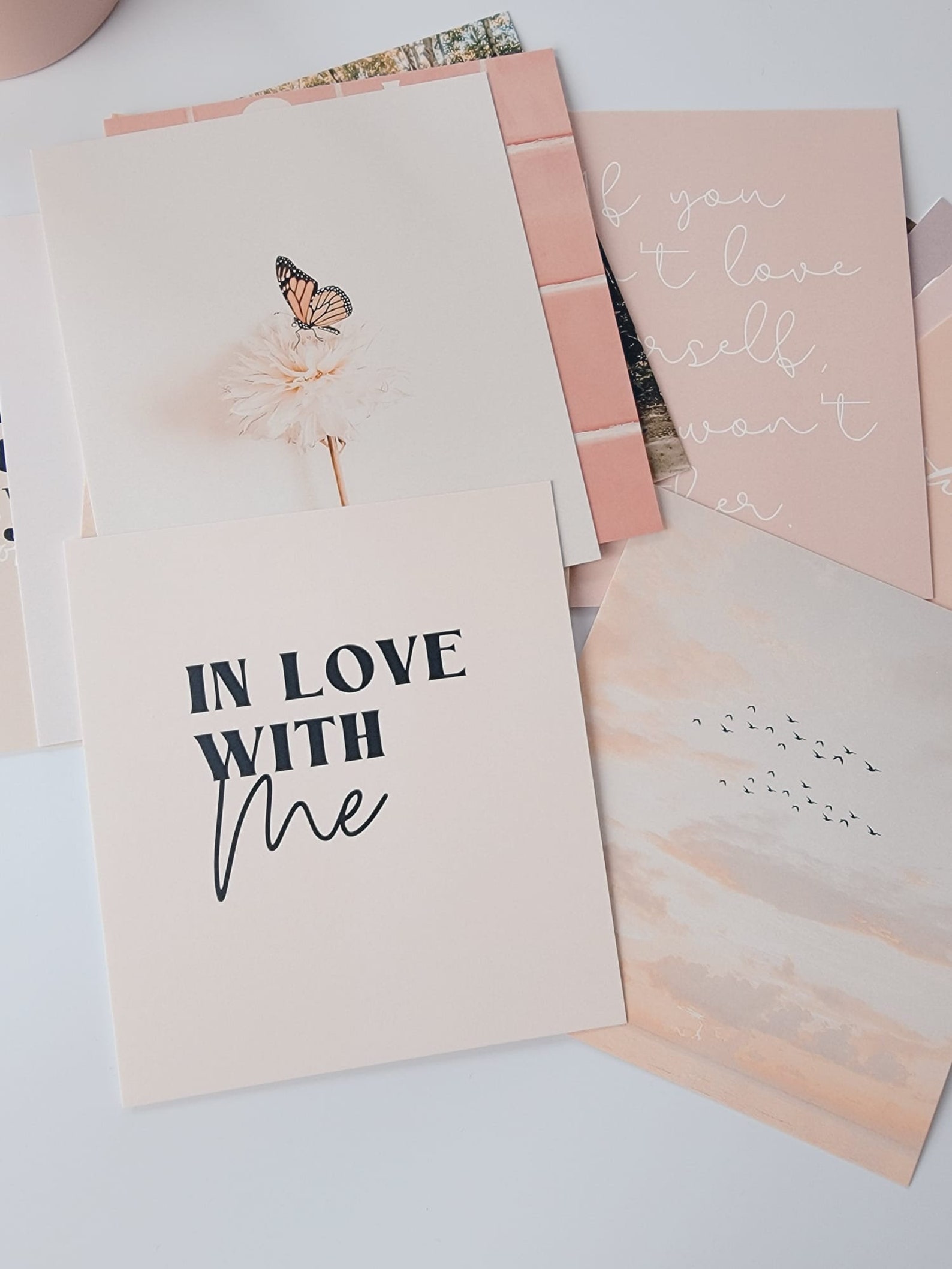 Self-love Vision Board Cards - Etsy