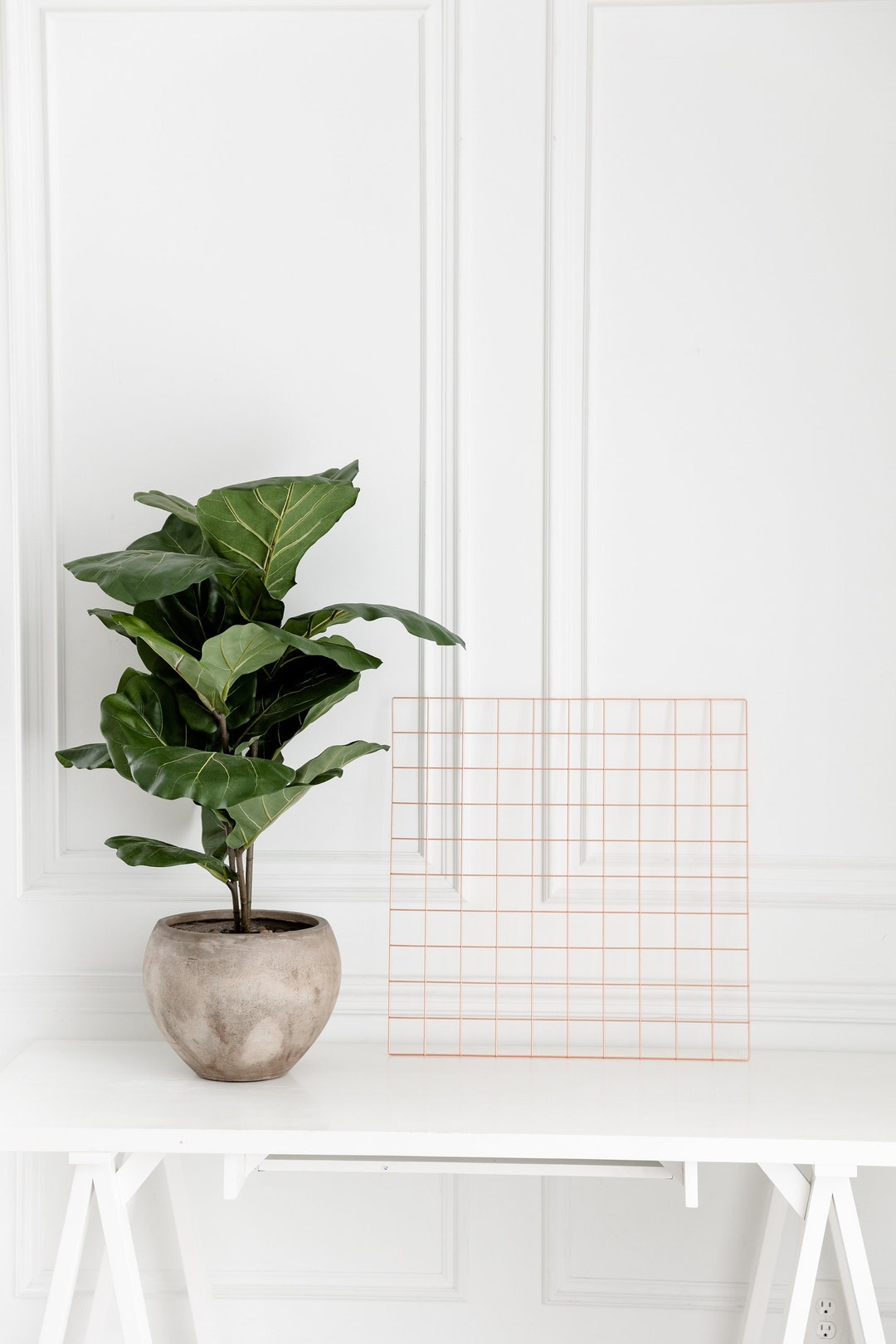 Rose Gold Grid/vision Board/mood Board/wall Decor - Etsy