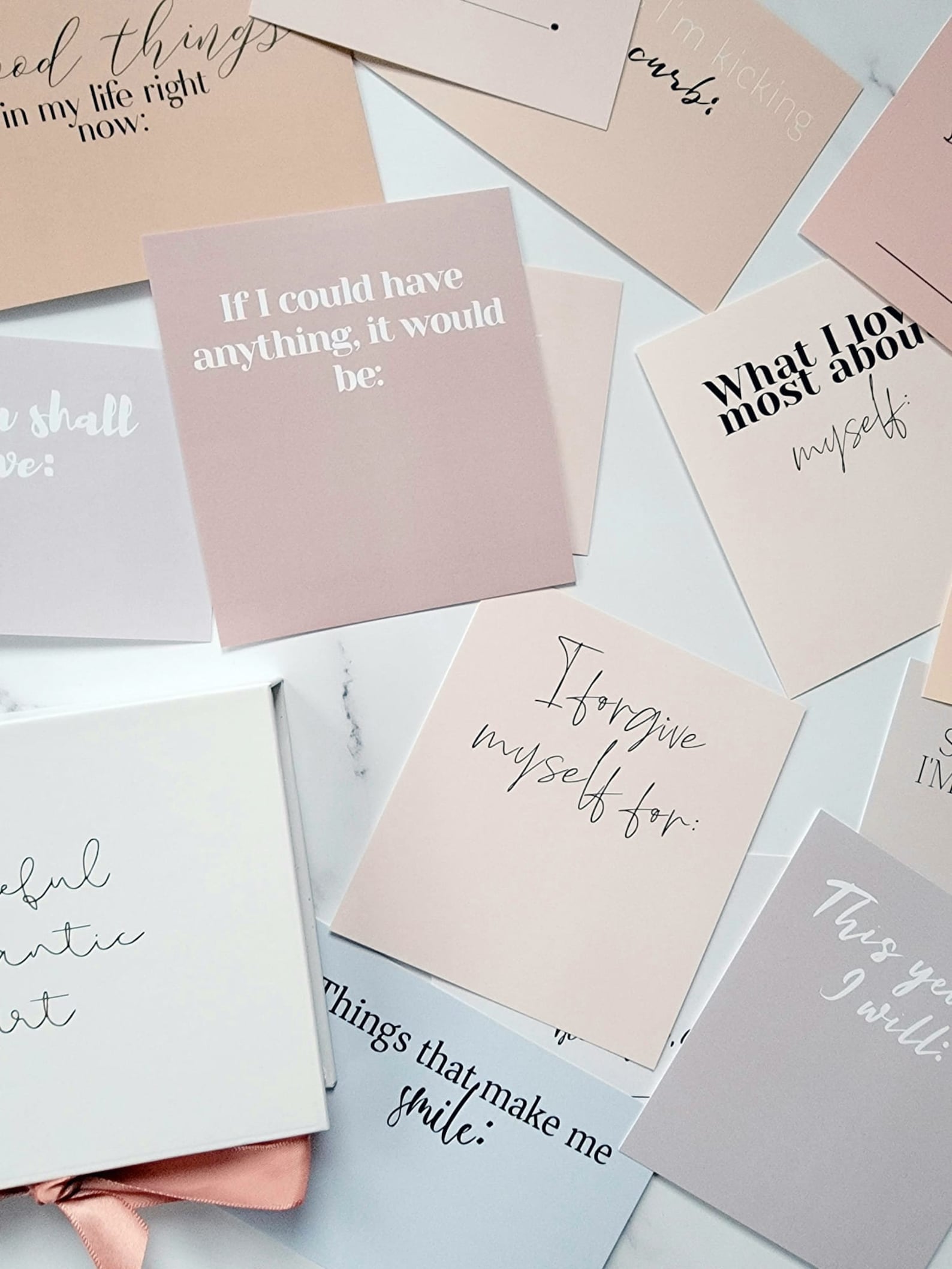 Customized Vision Board/inspirational Cards - Etsy Canada