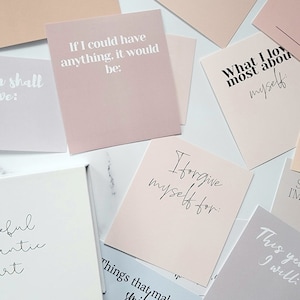 Customized Vision Board/inspirational Cards - Etsy