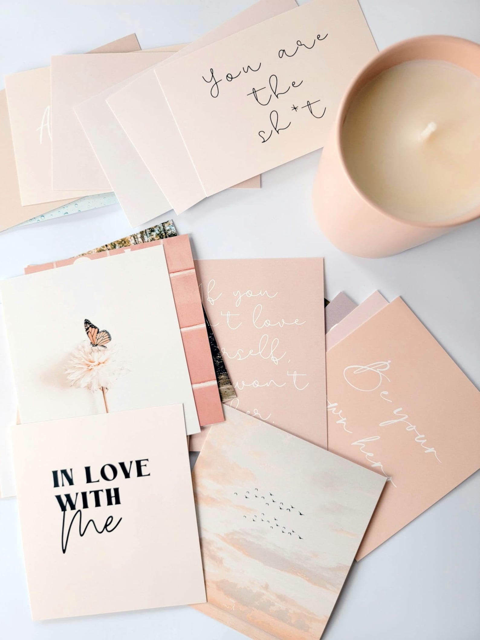 Self-love vision board/affirmation cards | Etsy