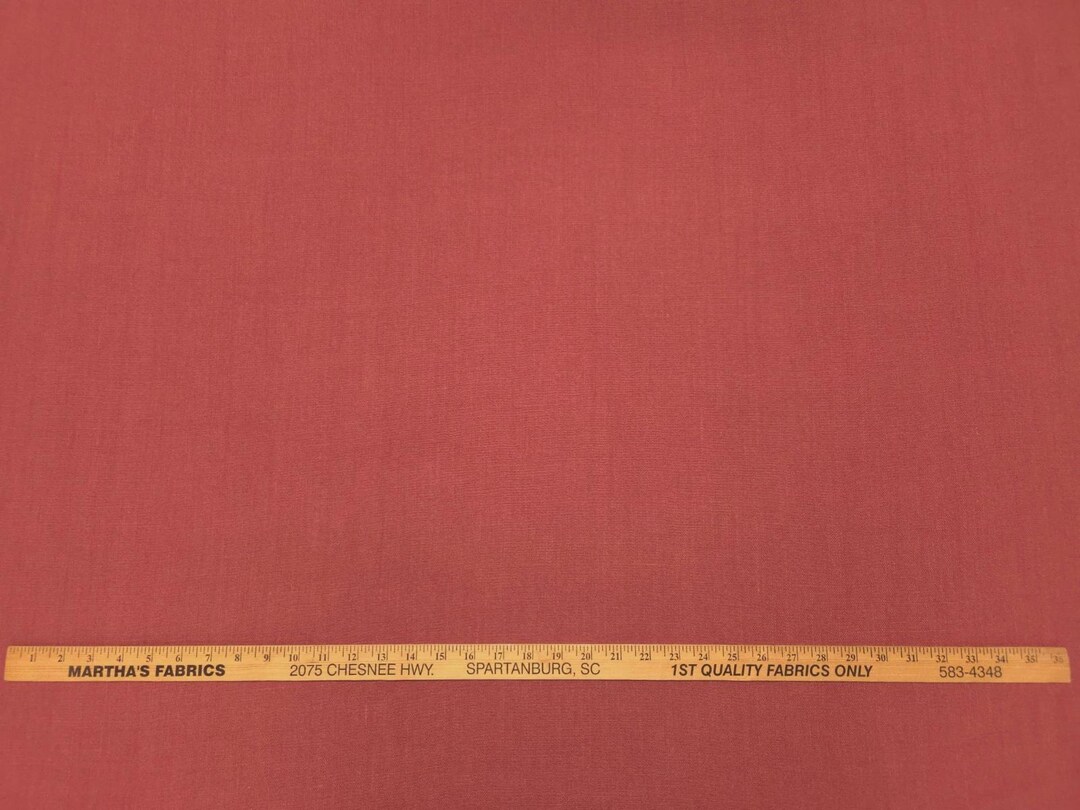 P Kaufmann DON GIOVANNI RUBY Red Crimson Designer Woven Solid Drapery ...