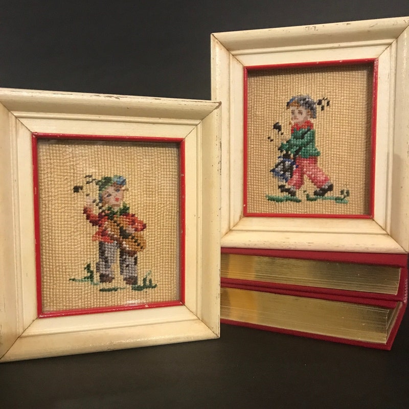 Petit Point Embroidery - Etsy