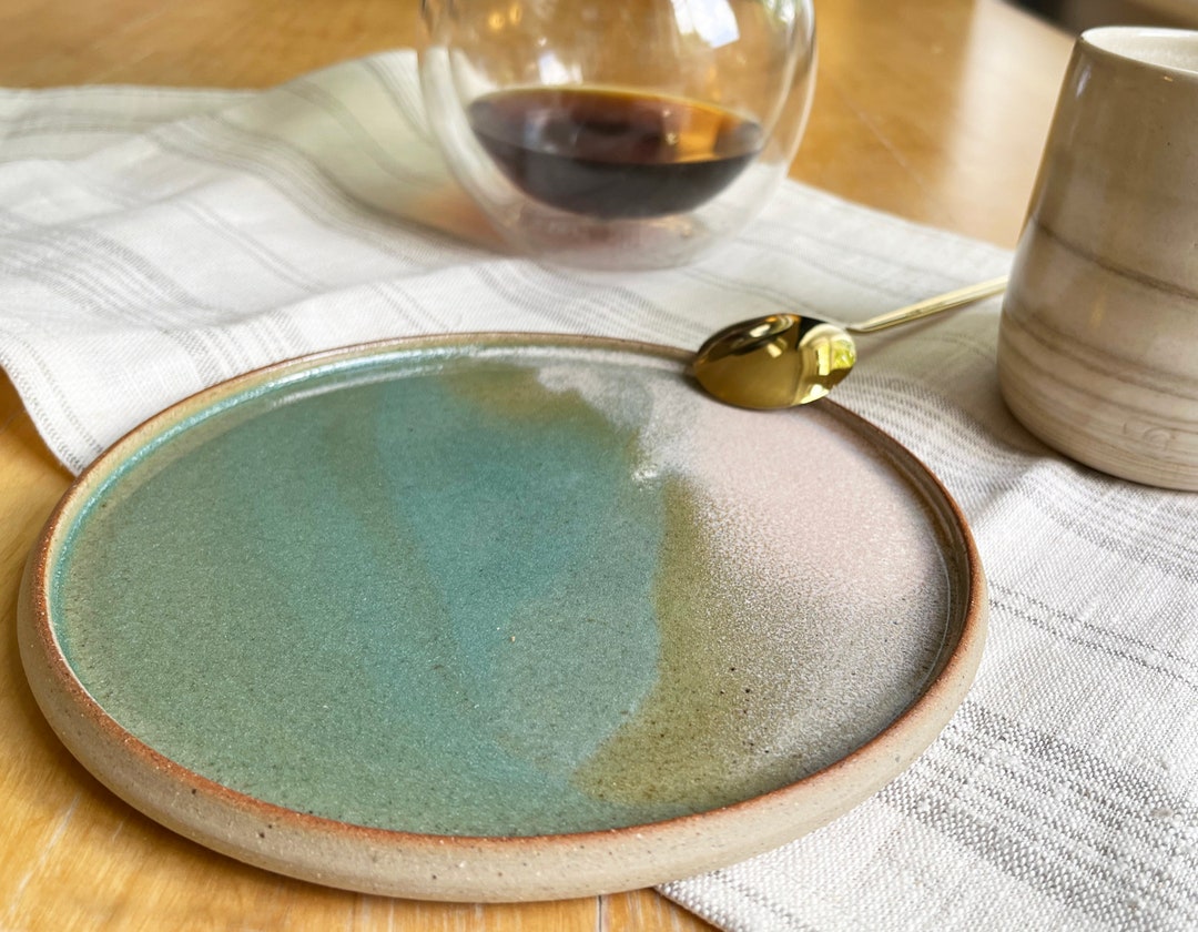 SAMPLE / SECOND SALE Handmade Ceramic Side Plate, Dessert Plate, Side ...