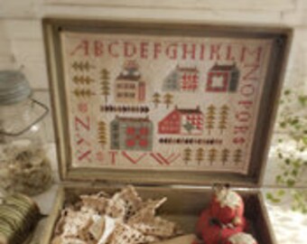 WITH THY NEEDLE Saltbox Quilt Sampler Counted Cross Stitch - Etsy