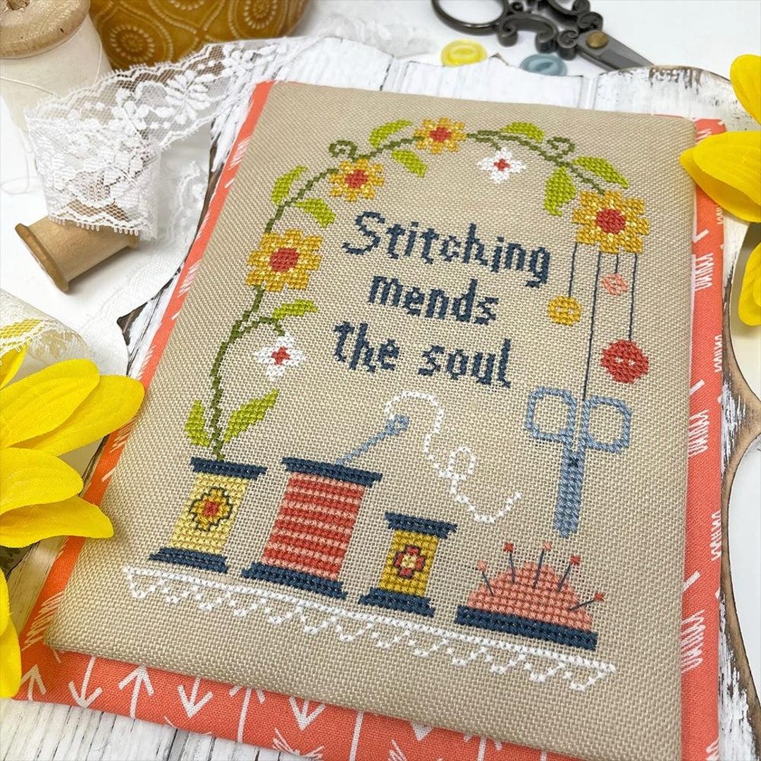 Stitching Mends the Soul - Etsy