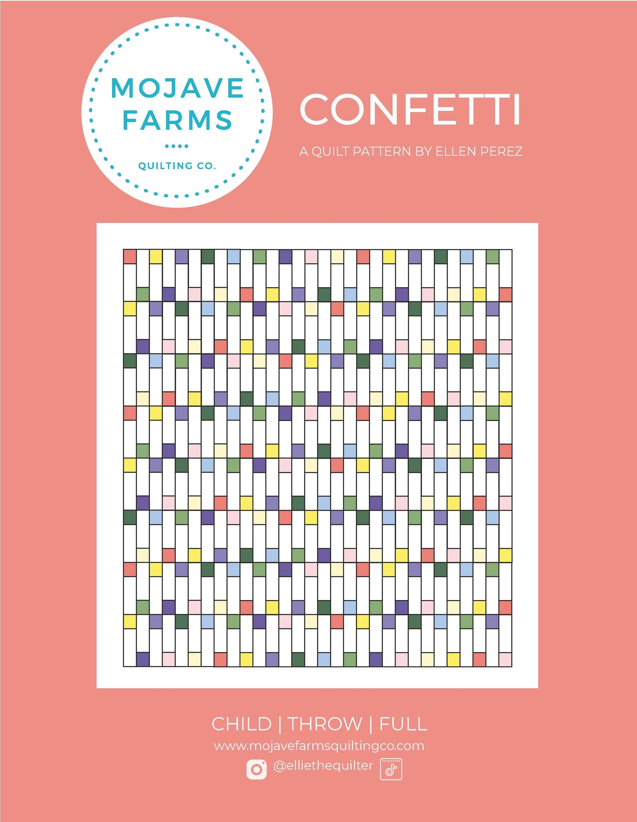 Confetti Quilt Pattern - Etsy