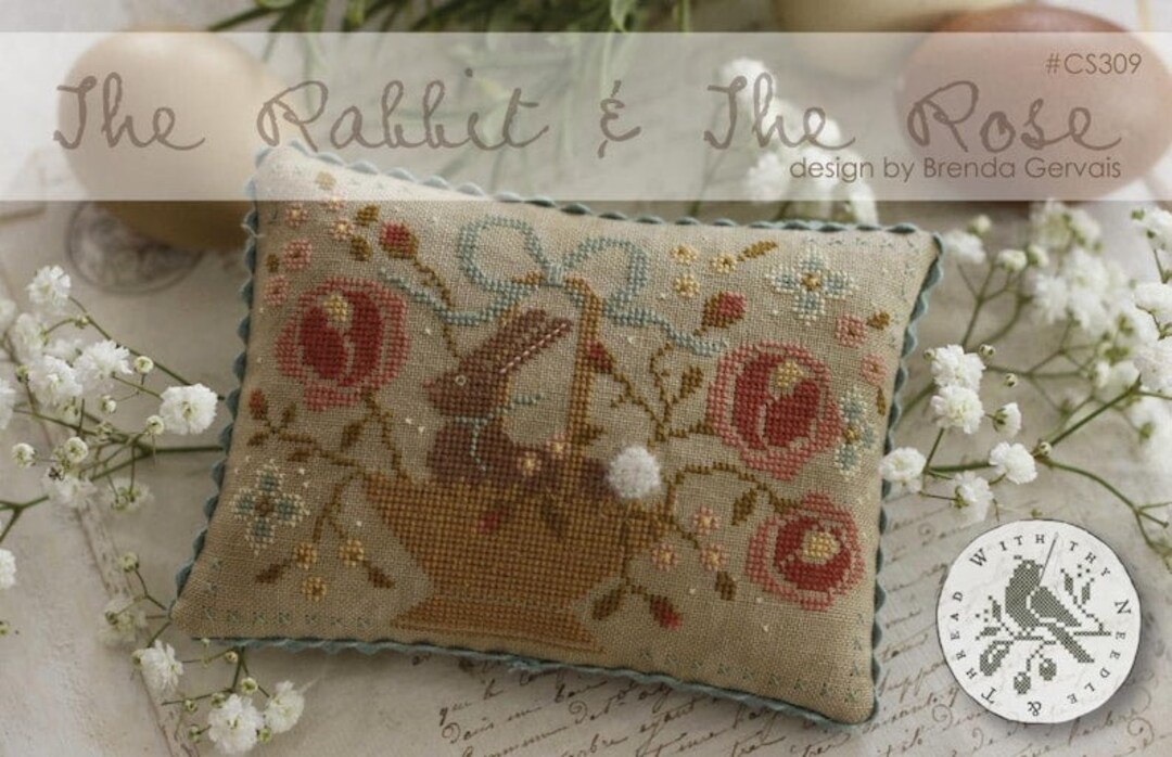 The Rabbit & the Rose - Etsy