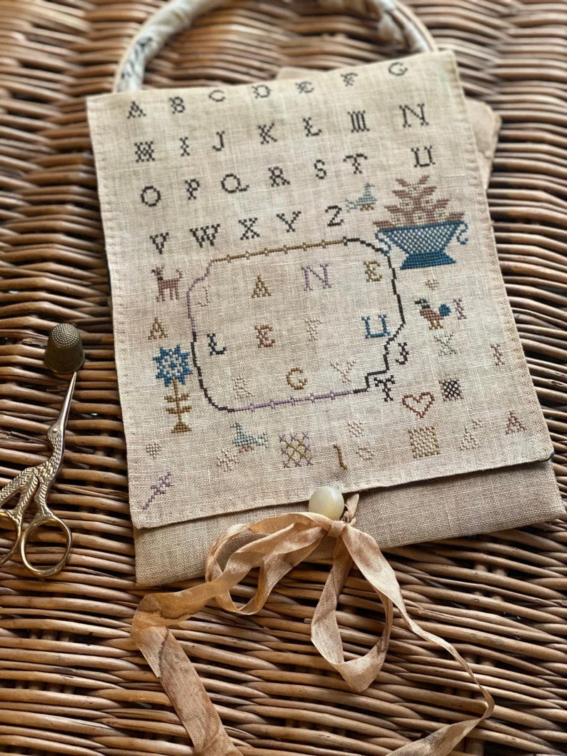 Jane Lefurgy Thread & Hoop Sewing Bag - Etsy