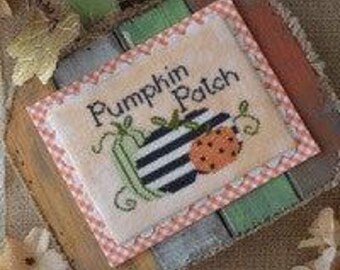 Pumpkin Patch Cross Stitch Pattern by Annie Beez Folk Art NW65 - Etsy
