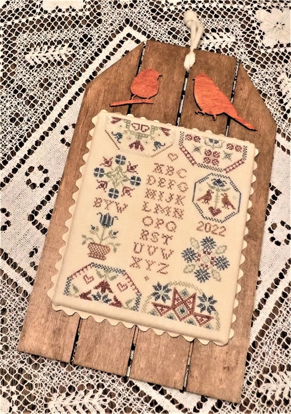 Quirky Quaker Sampler - Etsy