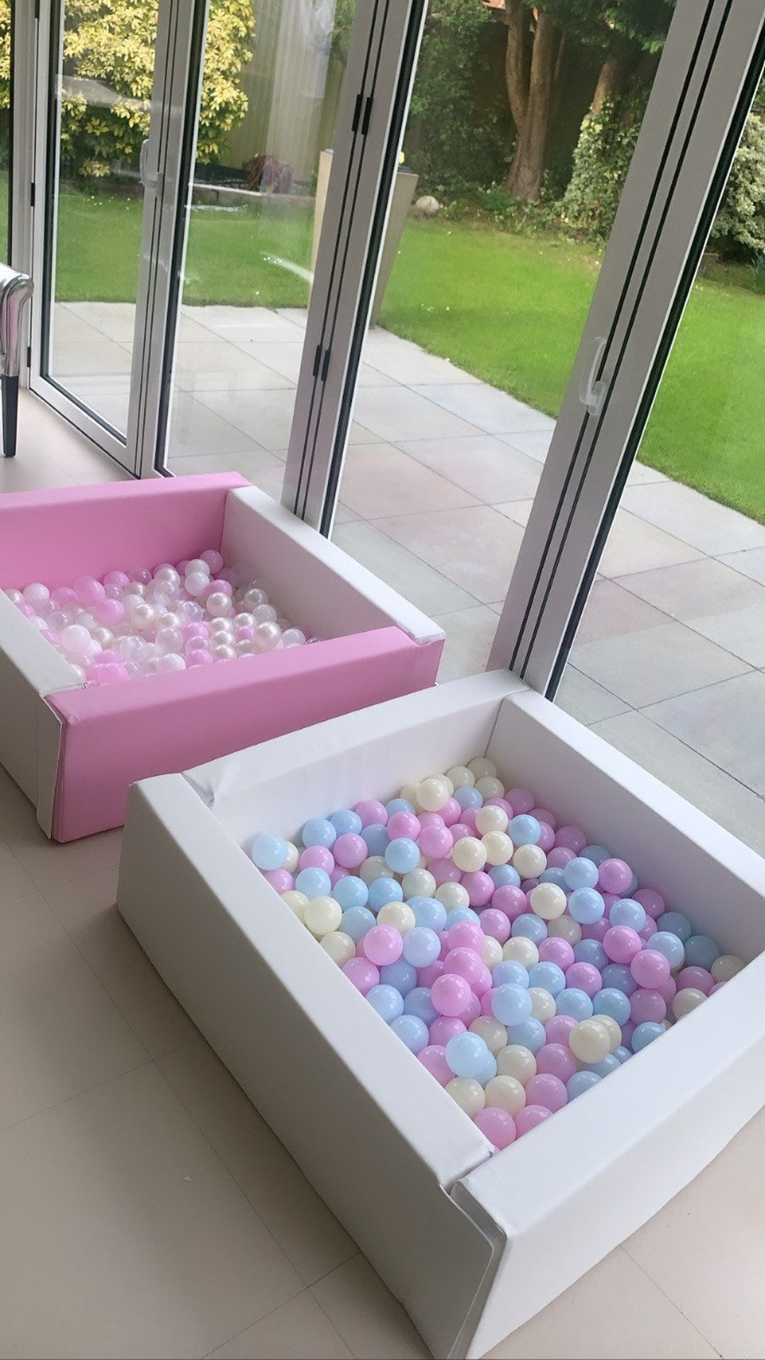 Pvc Square Ball Pool Ball Pit Kids Baby Soft Play Foam Eco and - Etsy