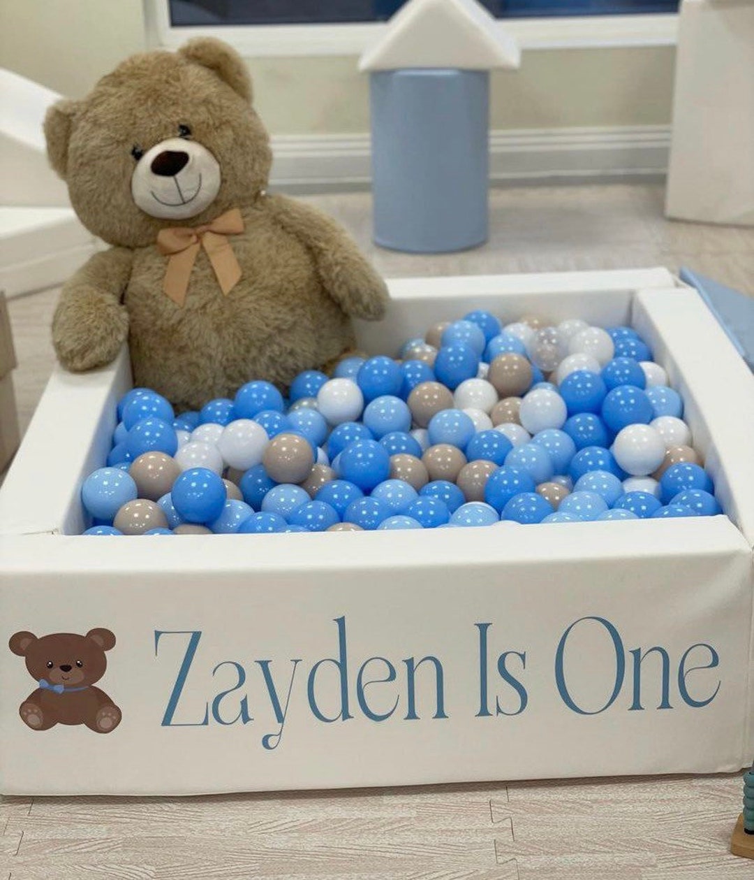 Pvc Square Ball Pool Ball Pit Kids Baby Soft Play Foam Eco and - Etsy