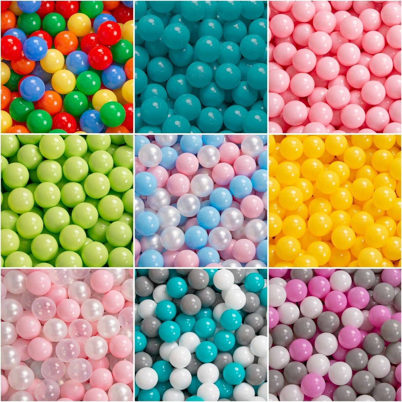 Pvc Square Ball Pool Ball Pit Kids Baby Soft Play Foam Eco and - Etsy UK